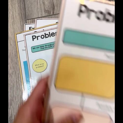 Problem Solving Cards, Organizers, and Worksheets For Teens # ...