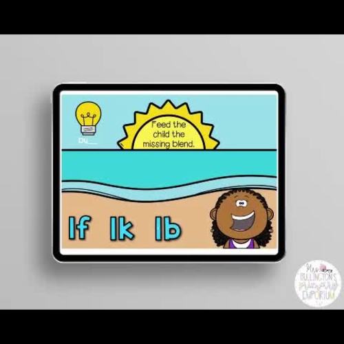 Final Blends Phonics Activity Boom Cards Bundle by The Primary Emporium