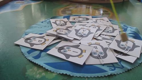 Winter Themed Letter Sound Game with Penguins by The Connett Connection
