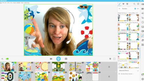 Manycam Rewards! Swim with Sharks! Digital Incentives for Boys VIPKid ...