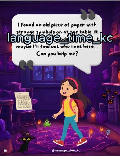 free Witch’s House Fall Halloween Escape Room Activity book pumpkin ...