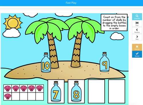 Counting On (to 20) - Digital Task Cards - Boom Cards by My Teaching Pal