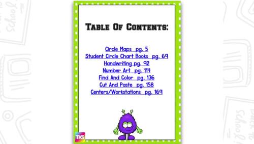 Numbers 1-20: Number Bootcamp (Monster Theme) by Kindergarten Smorgasboard