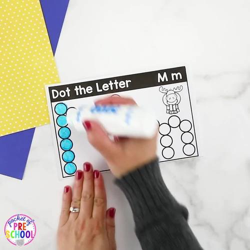 Dot It Alphabet Letter Mats - Fine Motor Fun | TPT