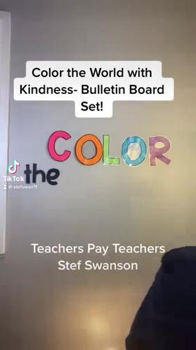 Bulletin Board Set Social Emotional Learning and a CRAFT l Classroom Decor