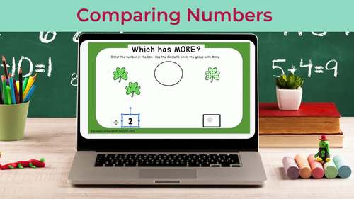 Comparing Numbers in Kindergarten by Eastern Shore Math Teacher | TPT