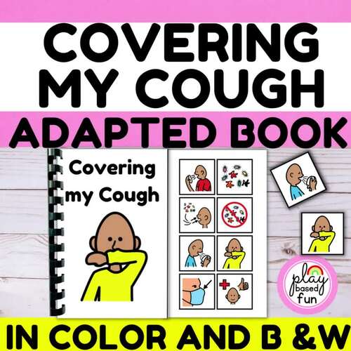 COVER MY COUGH ADAPTED BOOK, SCHOOL ROUTINES SOCIAL STORIES, ADAPTIVE ...