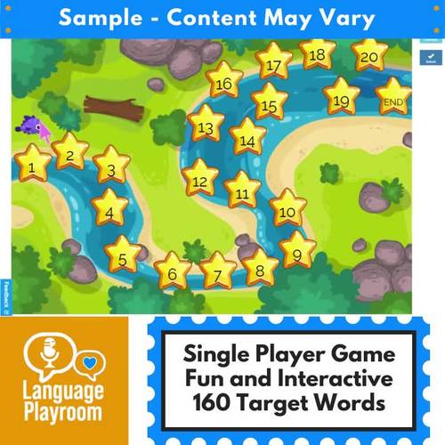 TH Interactive River Articulation No Prep Speech Therapy Digital Boom Cards