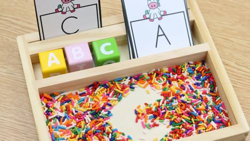 INSTANT ALPHABET Tubs N Trays: MORNING WORK, CENTERS, EARLY FINISHERS