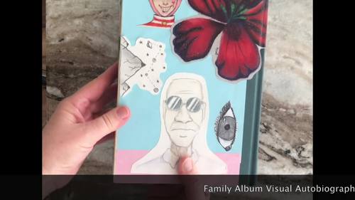 Back to School Art Mixed Media Collaborative Project Family Album Art ...