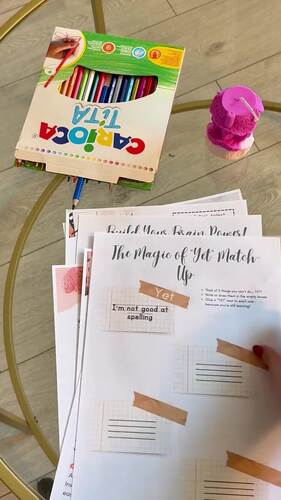 Growth Mindset Worksheets & Activities – Positive Thinking and Mental ...