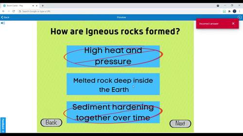 Rocks, Soil, and Fossils Boom Cards by Hands on Learning LLC | TpT