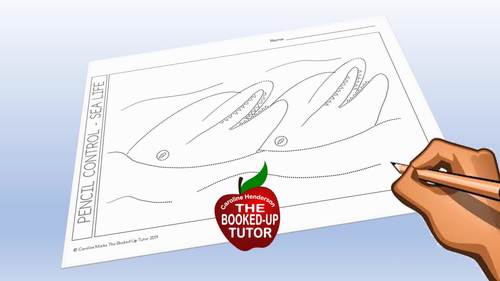 Fine Motor Pencil Control for older students by Catch-Up Learning