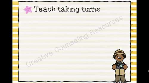 Taking Turns & Sharing Puppet Script I Message Problem Solving ...