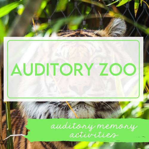 Auditory Zoo: Auditory Memory Activities for Sentences, Riddles, and ...