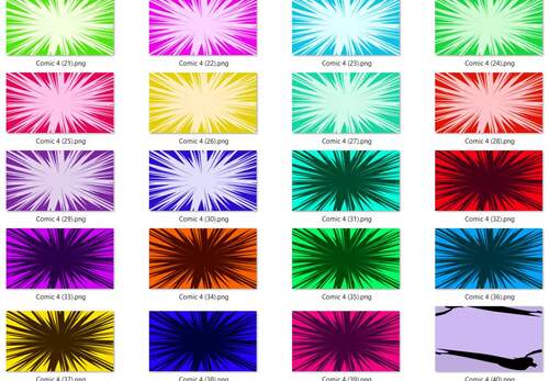 Comic Backgrounds and Panels, 168 PNG for Digital Storytelling Slides & SEL
