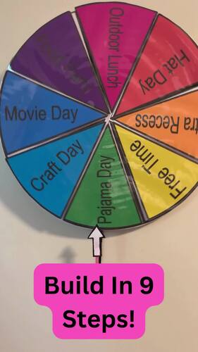 Spin It To Win Wheel Whole Classroom Incentives: Positive Behavior ...