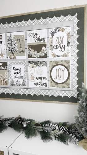 Winter Christmas Classroom Posters | Editable by Learning with Kiki