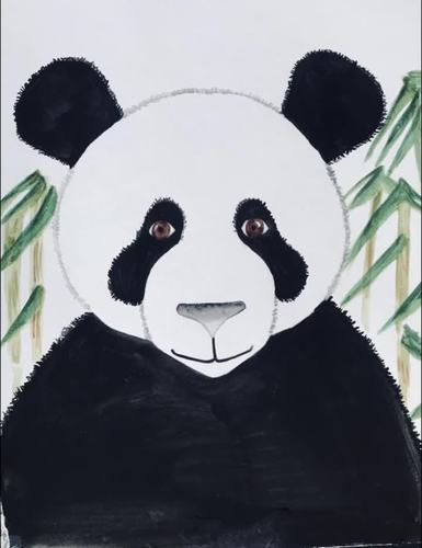 Animated Panda Painting Art Project by Modern Classroom Resources