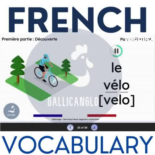 Beginner FRENCH Vocabulary ┃Vocabulaire Français débutant ┃Objets Objects