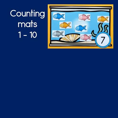 Goldfish Math | Counting to 10 Games with Fish or Crackers | Snack Math