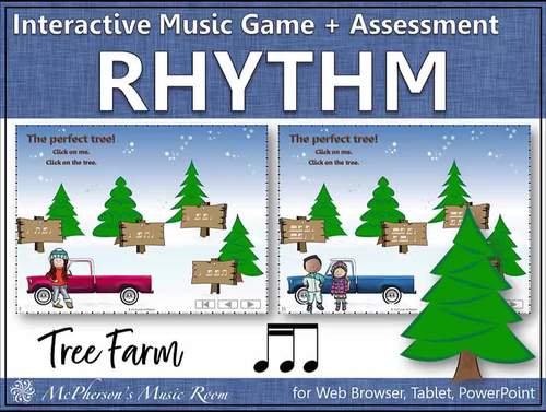 Christmas Music | 2 Sixteenths 1 Eighth Interactive Rhythm Game ...