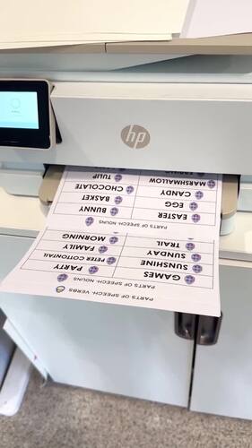 Easter Egg Literacy Hunt | Easter Center Activity | Sentence Building