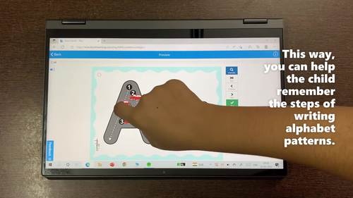 Alphabet road tracing Boom cards by Piggybooks | TPT