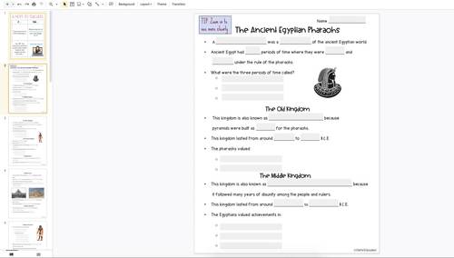 Ancient Egypt Unit Bundle - Ancient History Curriculum by E is for ...