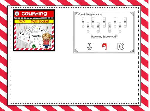 Counting to 10 Daily Kindergarten Math Journal | Numbers 1-10 | TPT