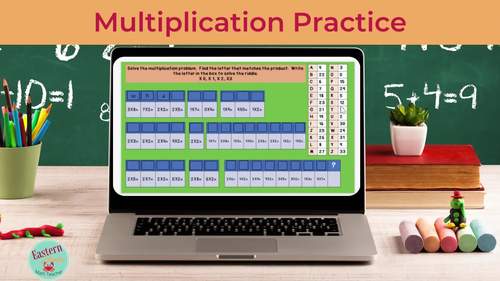 Games to Practice Multiplication Tables by Eastern Shore Math Teacher