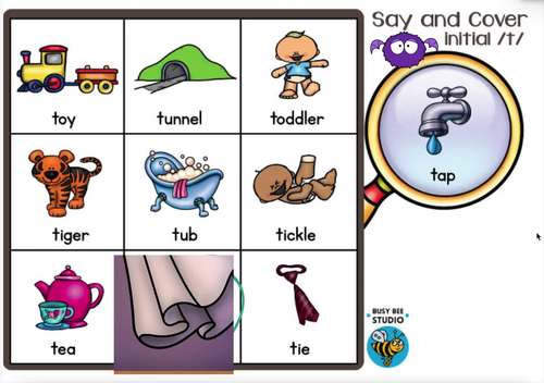 HALLOWEEN Articulation T Boom Cards Games by Busy Bee Studio | TPT