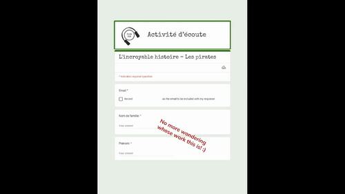 BUNDLE #2 | French Listening Comprehension | Intermediate Immersion