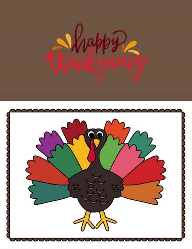 Thanksgiving Turkey Pop Art Dot Coloring Worksheet – Fun Craft for Kids