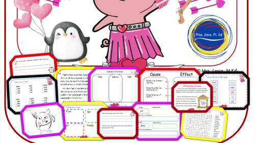 Cupig The Valentine's Day Pig by Tattersfield Lesson Plan by Mrs Lena