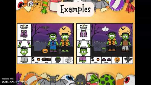 Build a Frankenstein BOOM Cards™ Bundle - All Sounds - Digital Speech ...