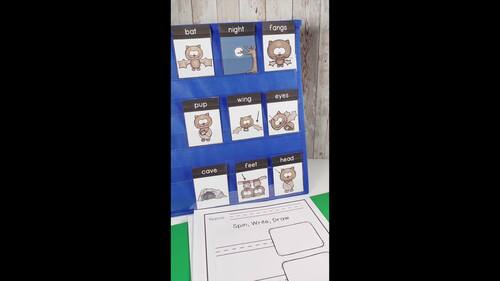 1st Grade Bat Writing Center by Teaching Firsties with Mrs Hull | TPT
