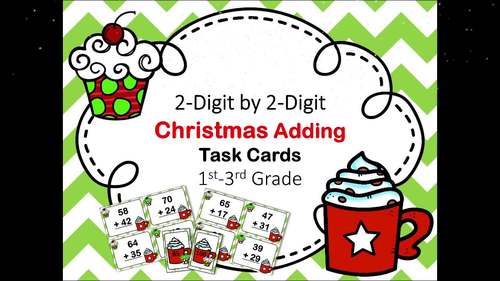 Christmas 2-Digit Addition to 100 by Mistakes Allow Thinking to Happen