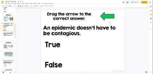 Spread of Disease - Epidemics and Pandemics - Interactive Lesson