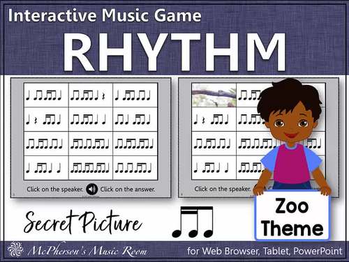 Interactive Rhythm Game 2 Sixteenths & 1 Eighth {Reveal the Secret ...
