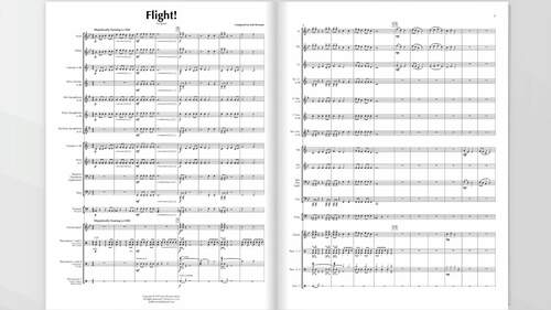 Flight! - Easy Beginner Concert Band Music - Grade 1 Piece | TPT