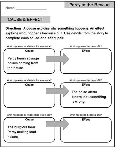 Percy to the Rescue Level M | HMH Leveled Reader Companion | 3rd Grade