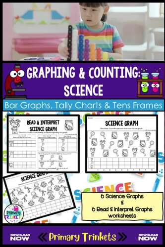Graphing Worksheets: Science by Primary Trinkets | TPT