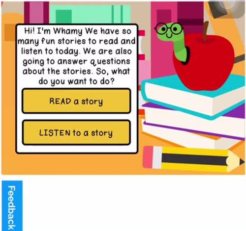 Bookworm Read and Listen Reading Comprehension by Busy Bee Montessori