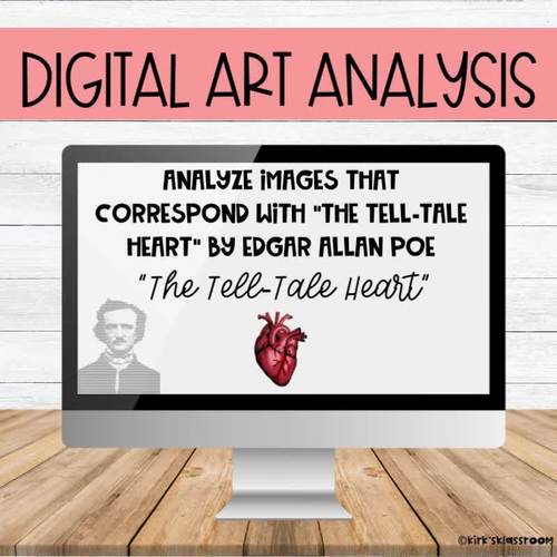 DIGITAL ART ANALYSIS (THE TELL-TALE HEART) by Kirk's Klassroom | TPT