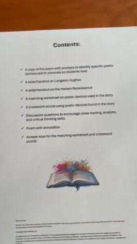 Complete High School ELA Lesson on Langston Hughes' "Still Here" by ...