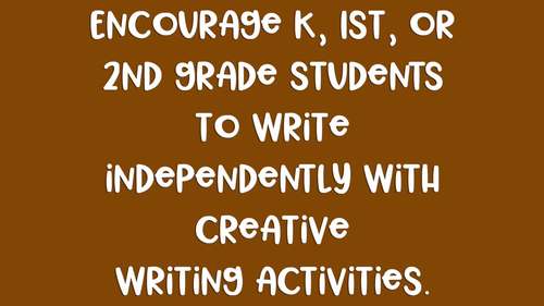 Kindergarten First Grade Writing Station November by Miss Danielle Murphy