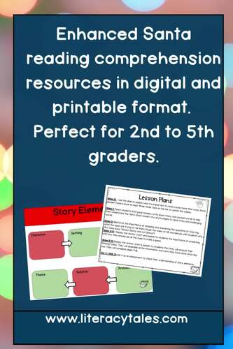 A New Improved Santa Reading Comprehension Activities Digital & Printable