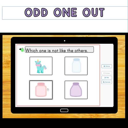 Which One Doesn't Belong BOOM™ CARDS | CATEGORIES by Limes and Lemons