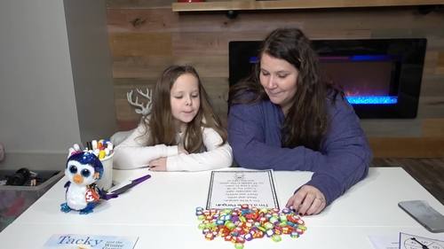 Penguin Poem and Writing Center by Little Learning Corner | TPT